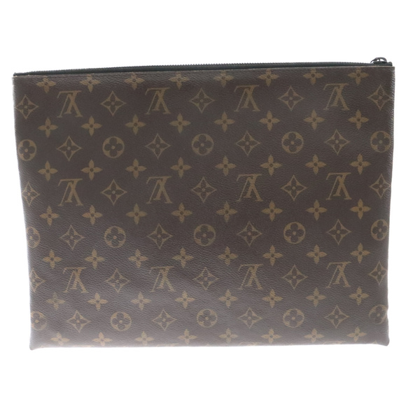 Louis Vuitton | Bags | Louis Vuitton Pochette Clutch Canvas Ray Bag ...